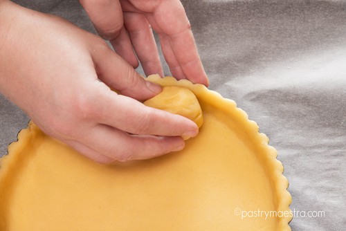 How to Line a Tart Mold and Bake the Tart Shell, Pastry Maestra
